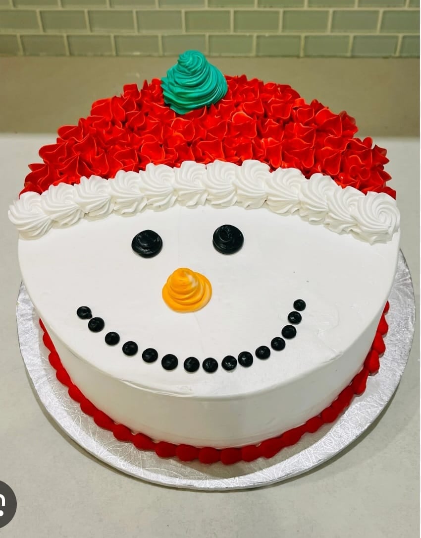 Snowman Face Cake Decorating Class 12/1 | Sweet Snax LLC